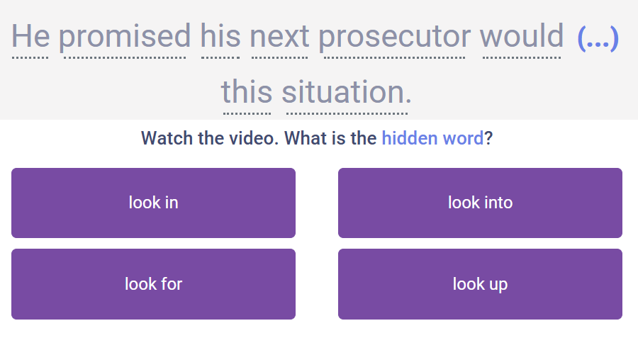 「look for」 「look into 」「look up」の違い