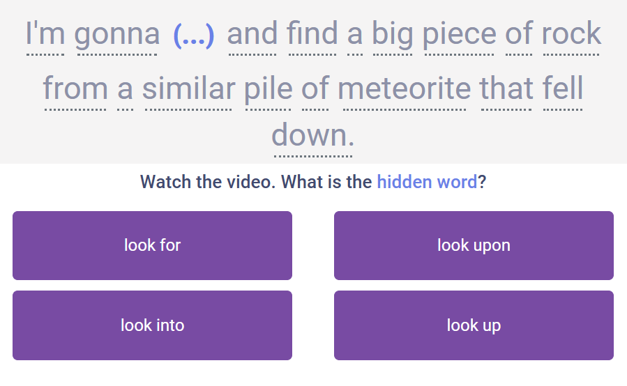 「look for」 「look into 」「look up」の違い